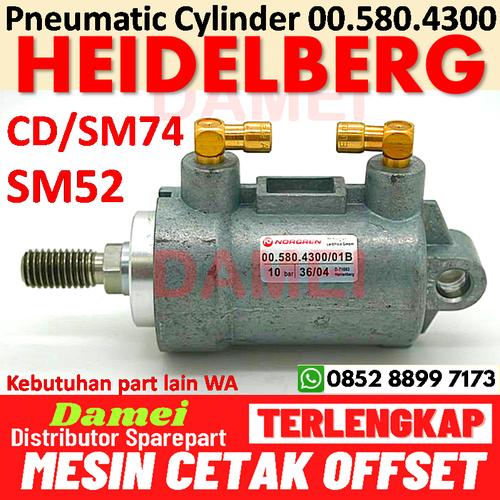 Jual Pneumatic Cylinder SM74 PM74 Heidelberg Cylinder Norgren 00.580. ...