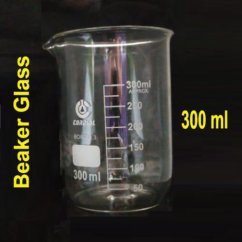 Jual BEAKER GLASS 300 ML GELAS KIMIA GELAS PIALA BEKER GLASS LOW FORM ...