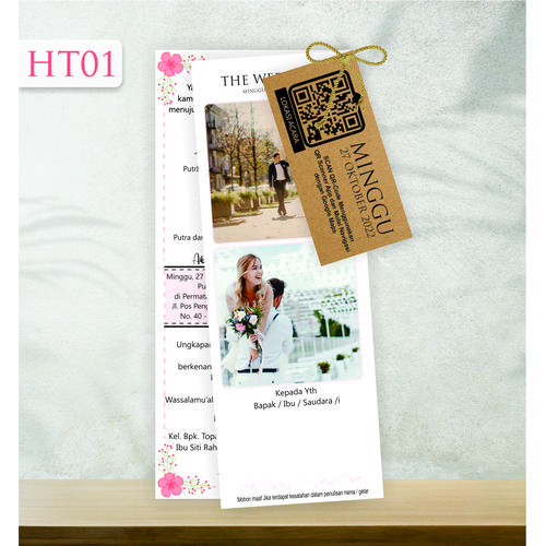 Jual Undangan Hang Tag | Undangan Pernikahan Hang Tag Rustic Murah ...
