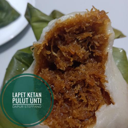 Jual Lapet pulut atau lapet ketan gula merah kuliner sumater utara ...