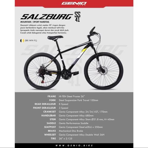 Jual Sepeda MTB 26 inch Genio Salzburg - Kota Bandung - bikezone shop ...