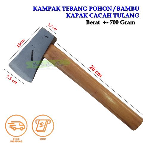 Jual Kampak Baja Super , Kapak tebang Bambu / kayu , Kampak Cacah ...
