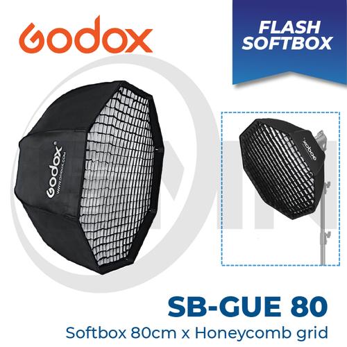 Promo Godox softbox SB-GUE Octagon with Grid Softbox Bowens Mount Cicil ...