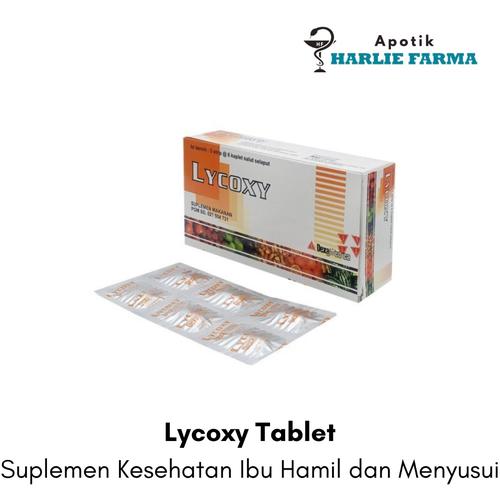 Jual Lycoxy Tablet Strip Box - Suplemen Multivitamin Daya Tahan Tubuh ...