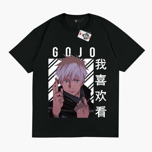 Jual Kaos Baju Anime JUJUTSU KAISEN GOJO SATORU V3 Kaos Anime ...