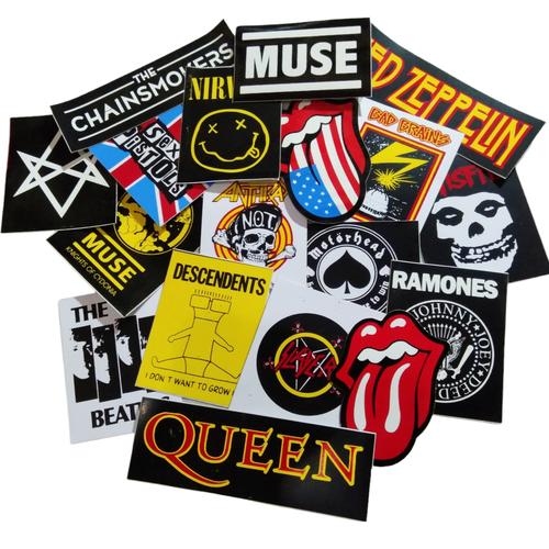 Jual sticker pack, stiker musik luar, stiker band 70, stiker the ...