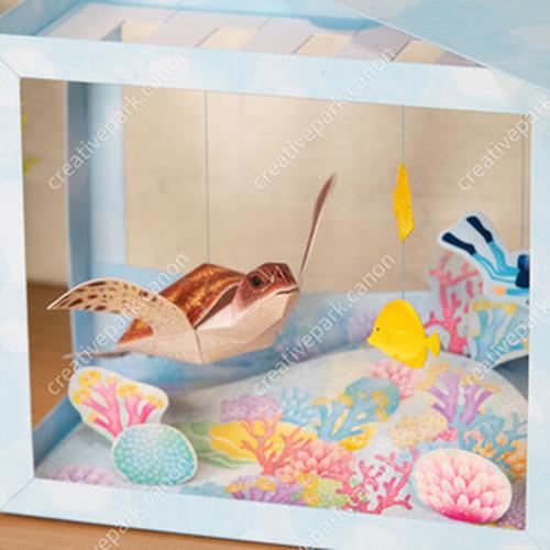 Jual Green sea turtle papercraft - Kab. Bekasi - Papercraft Tiviti ...