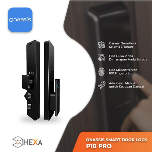 Jual Onassis Smart Door Lock P10 Pro - Kota Bandung - Hexa Plus | Tokopedia