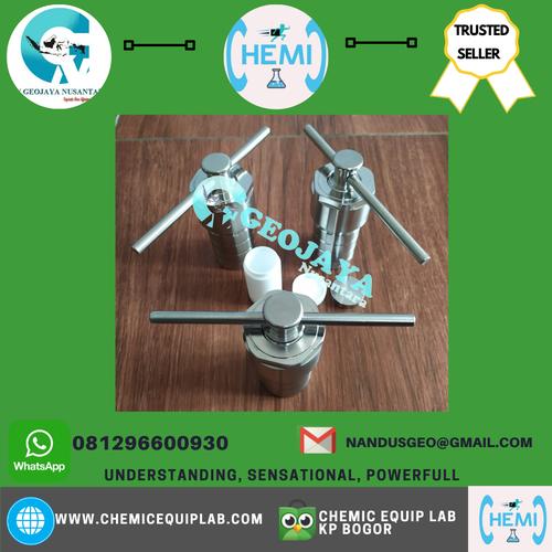 Jual READY STOK 100ml Hydrothermal Autoclave / Hidrotermal Teflon PTFE ...