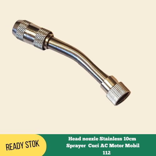 Jual Nozzle kepala stainless Sprayer Cuci AC Motor Mobil gun 10cm 112 ...