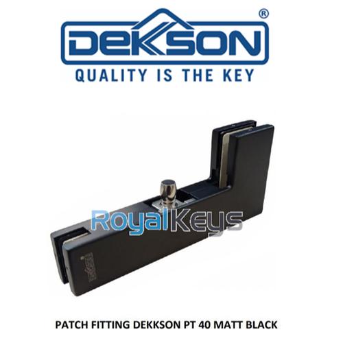 Jual Patch Fitting PT 40 Hitam Dekson Dekkson Jepit Engsel Pintu Kaca ...