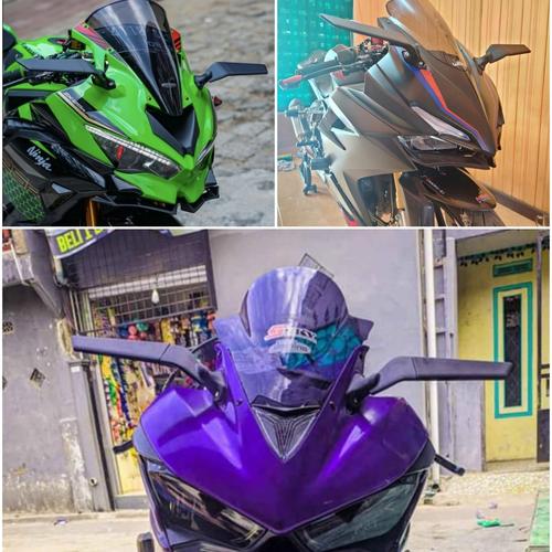 Jual Spion Winglet R25 Ninja 250 fi Ninja Zx25r merk CR7 full cnc ...