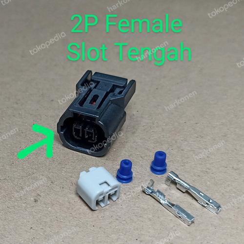 Jual Socket sensor - Sumitomo 2 Pin Female waterproof 6189-0890 - Kab ...