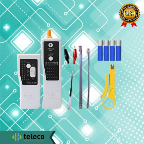 Jual CABLE TESTER RJ45 RJ11 WIRE ETHERNET TRACER REMOTE TONER TOOL KIT ...
