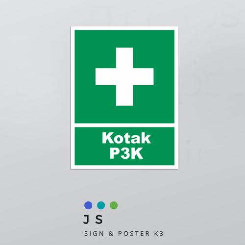 Jual STICKER K3 SAFETY SIGN KOTAK P3K - XS(20x15cm) - Kab. Malang - JS ...