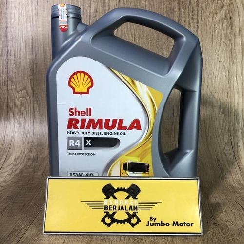 Jual Oli Mesin Shell Rimula 15W-40 5 Liter - utk Diesel Original ...