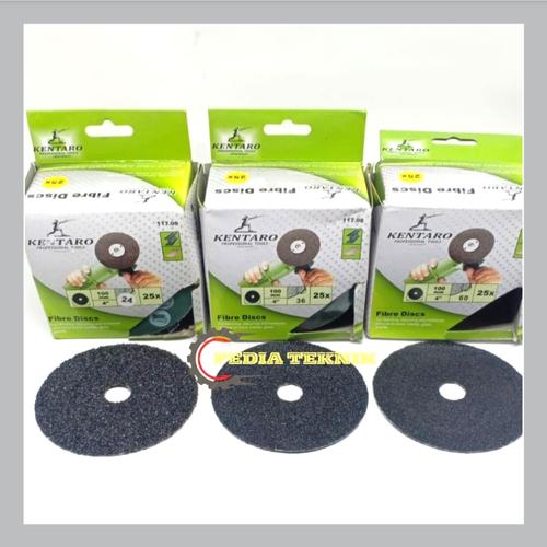 Jual AMPLAS BULAT FIBER DISC 4" - #24 - Kota Surabaya - MEDIA TEKNIK ...