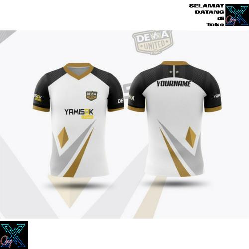Jual Baju Kaos Jersey Dewa United Esport Valorant Apex ML PUBG Poly Tee ...