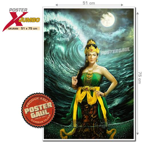 Jual Poster XJumbo REPRODUKSI LUKISAN : NYAI RORO KIDUL #XJFJP321 ...