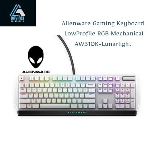 Jual ALIENWARE GAMING KEYBOARD LOW PROFILE RGB MECHANICAL AW510K - DARK ...