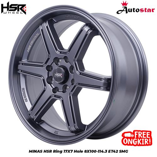 Jual velg racing mobil Mitsubishi Lancer Mirage ring 17 HSR MINAS FC ...