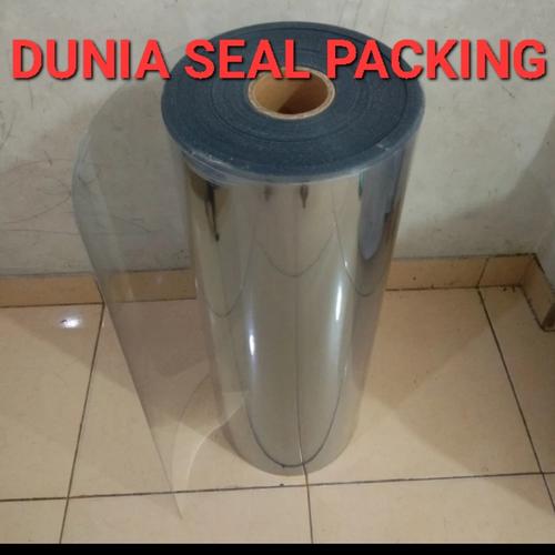 Jual plastik mika pvc rigid sheet clear 0.50mm x 140cm x 50 mtr ...