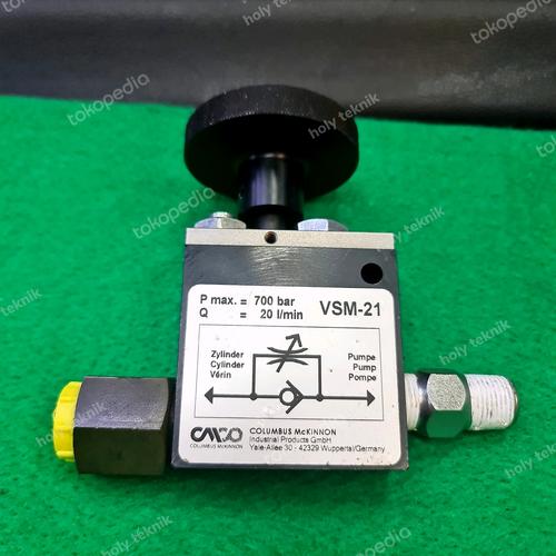 Jual Flow control valve VSM-21 Columbus Mckinnon/ flow control 700 Bar ...