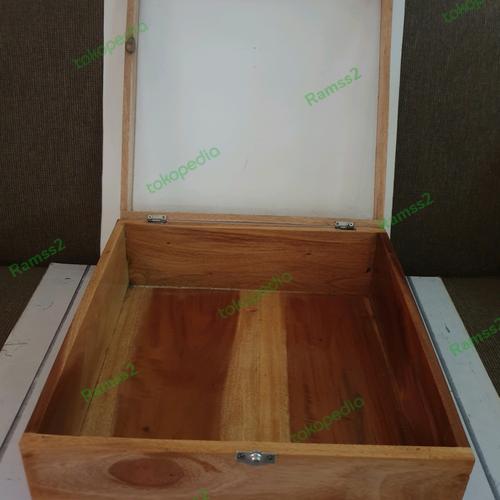Jual Box Hampers Kado Kayu Wooden Kotak Tutup Akrilik Acrylic - Jakarta ...