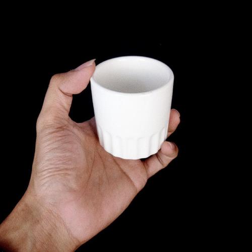 Jual TEA CUP / CANGKIR OCHA /GELAS TEH KERAMIK HOMELINE PUTIH POLOS GBC ...