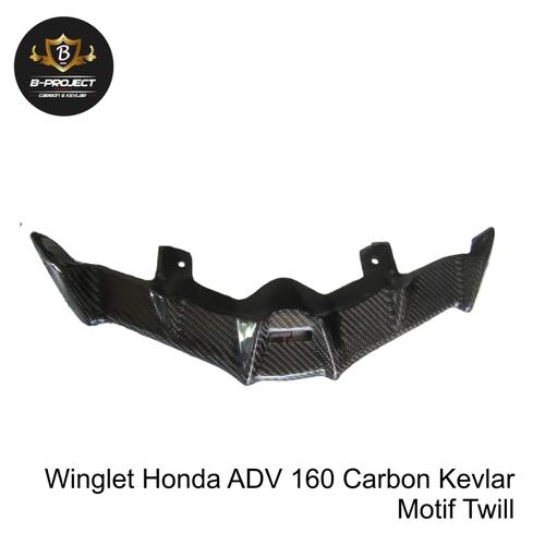 Jual Winglet Honda ADV 160 Real Carbon Kevlar - twill - Kab. Kediri - B ...