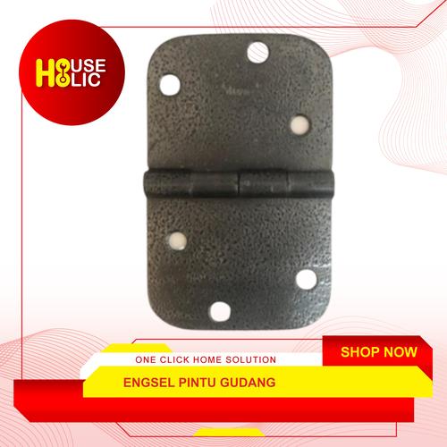 Jual Engsel Gudang Hammertone Besi / Engsel Pintu Gerbang Garasi Kupu ...
