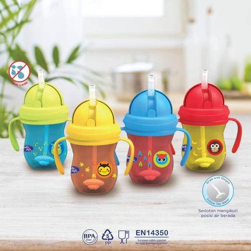 Jual Baby Safe SK019 Cup Weighted Straw 270ml | Botol Minum Pemberat ...