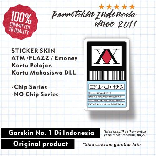 Jual Sticker Skin Card ATM Debit Credit Emoney Flazz Hunter X Hunter - Chip Series - Kota ...
