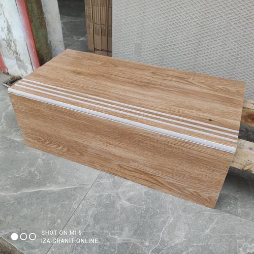 Jual Granit tangga 30x60/20x60 skin wood light Brown/ Atena tiles - Kab ...