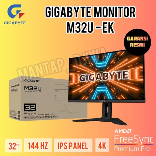 Jual Gigabyte Gaming Monitor M32U UHD / 4K 32" IPS Display 144Hz - Kota Surabaya - MDJ Techno ...