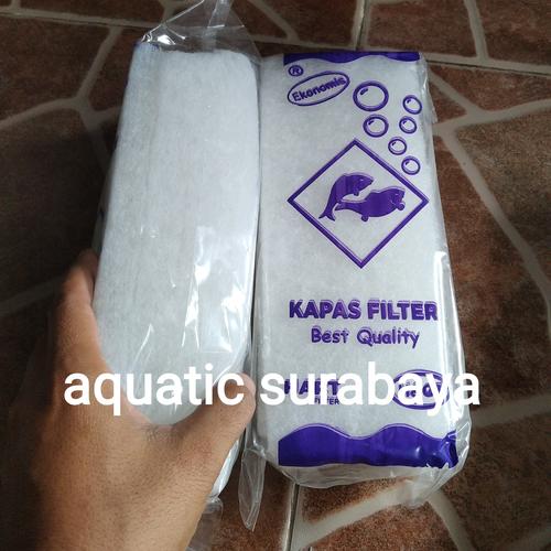 Jual Kapas Filter/Kapas Dakron/Kapas Busa Filter Aquarium - 4 Lapis ...