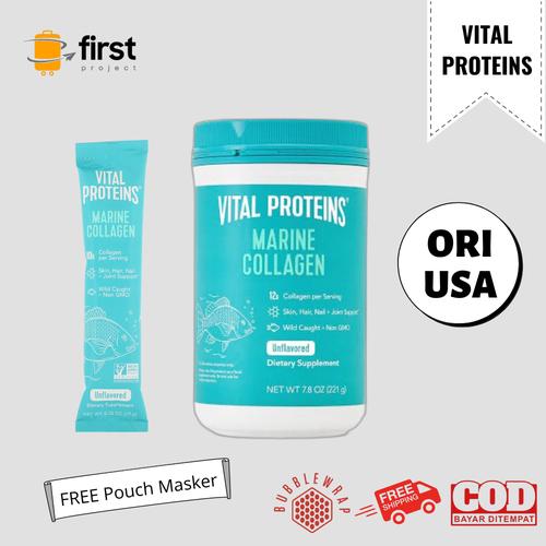 Jual Vital Proteins Marine Collagen Unflavored Bubuk Kolagen Original USA - Jakarta Barat ...