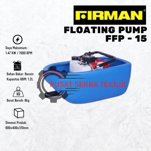 Jual Pompa Air Apung Irigasi FIRMAN FFP15 Floating Pump FFP 15 Y ...
