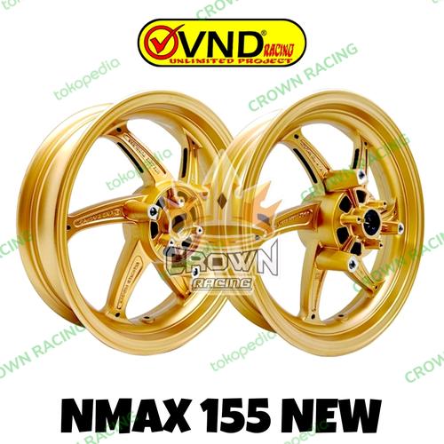 Jual Velg VND Six Star Ring 13 Yamaha Nmax 155 Old New - Hitam, Nmax ...