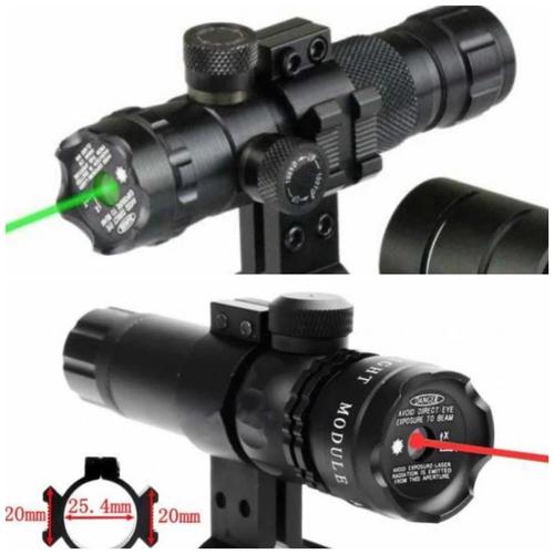 Jual Laser Scope Titik Warna Merah Hijau Berburu Outdoor Baterai Cas ...