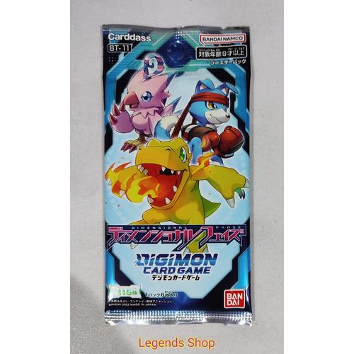 Jual Booster Pack Digimon Card Game BT11 BT-11 Dimensional Phase Bandai ...