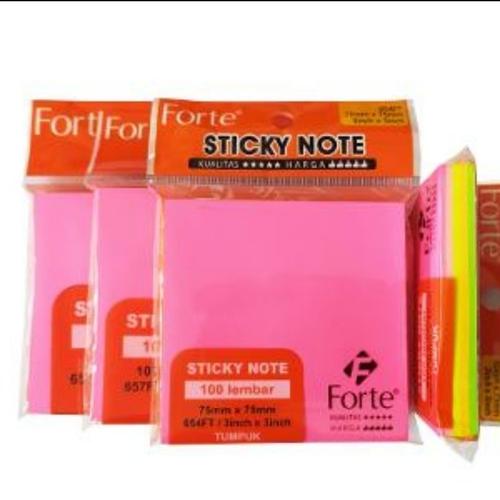 Jual Sticky Note 654 warna 75*75mm (1pad) 20*5 warna - Jakarta Timur ...