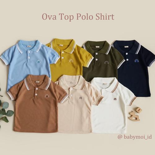 Jual OVA TOP-Kaos Polo/Kaos Kerah Lakoste Anak Laki/Perempuan Unisex ...