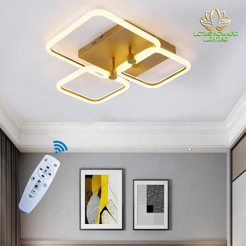 Promo LAMPU HIAS PLAFON MODERN LED 3 WARNA Type AM8011-3 FULL ACRYLIC ...