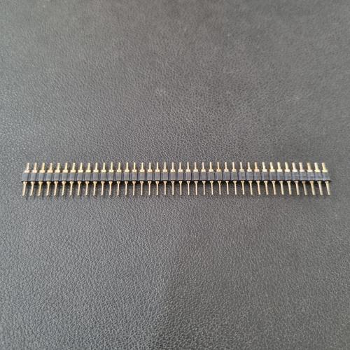 Jual Pin Header Round MC Pitch 2,54mm Male Taiwan Straight Lurus 1x40P ...