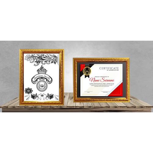 Jual Bingkai Figura Frame Foto 11R (21X30 CM) Ukir Gold/Cokelat/Silver ...