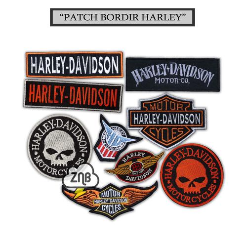Promo PATCH BORDIR MOTOR EMBLEM MOTOR PATCH JAHIT - HARLEY - 001 - Kab ...