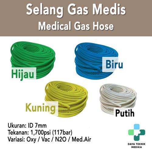 Jual MAX-A Medical Gas Hose - Selang Gas Medis - - Putih - Jakarta ...