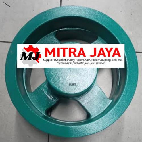 Jual PULI BESI JARI B2 x 8 inch KMS PULLY PULLEY POLLY POLI 2 JALUR ...