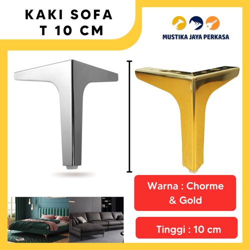 Jual Kaki Sofa Besi Model T Siku 10 cm Bukan Kaki Sofa Stainless ...
